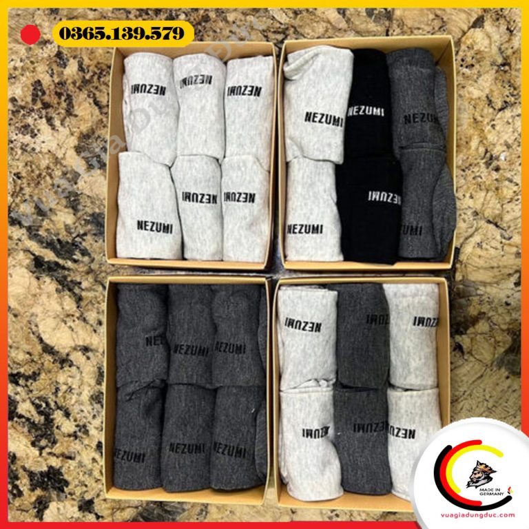 TẤT NEZUMI NHẬT BẢN (CỔ THẤP) - SET 6 ĐÔI - Vua Gia Dụng Đức